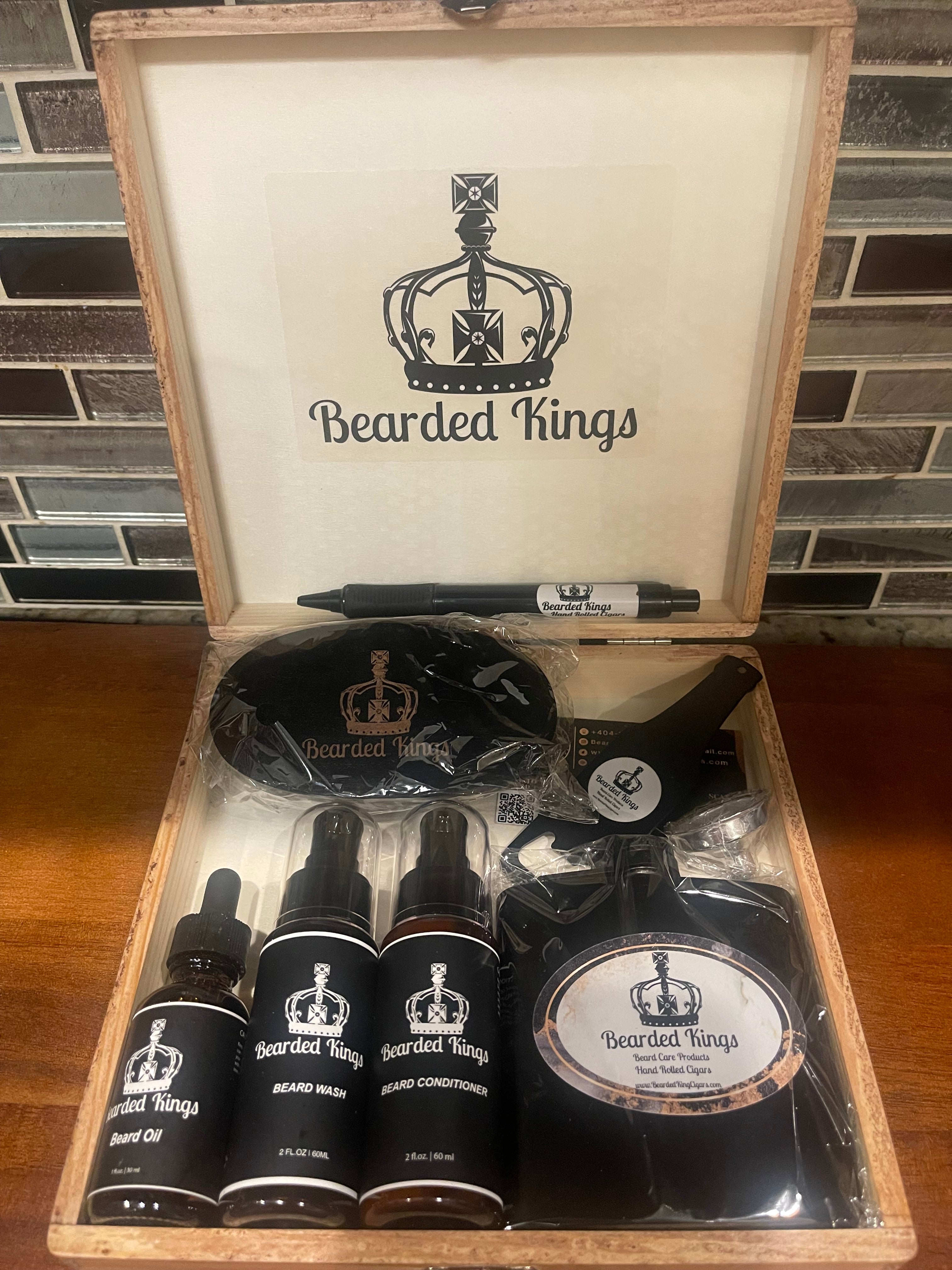 Bearded King Starter Kit – BeardedKingOil&Cigars